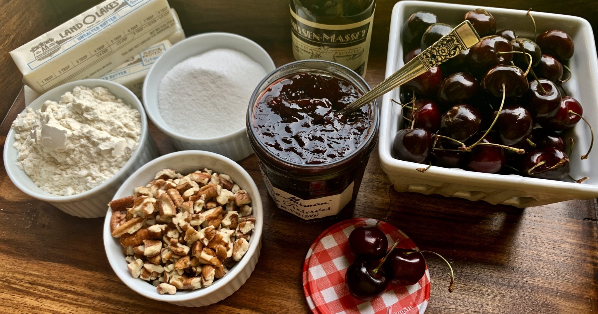 Pecan Thumbprints with Cherry Jam – Preserving Good Stock