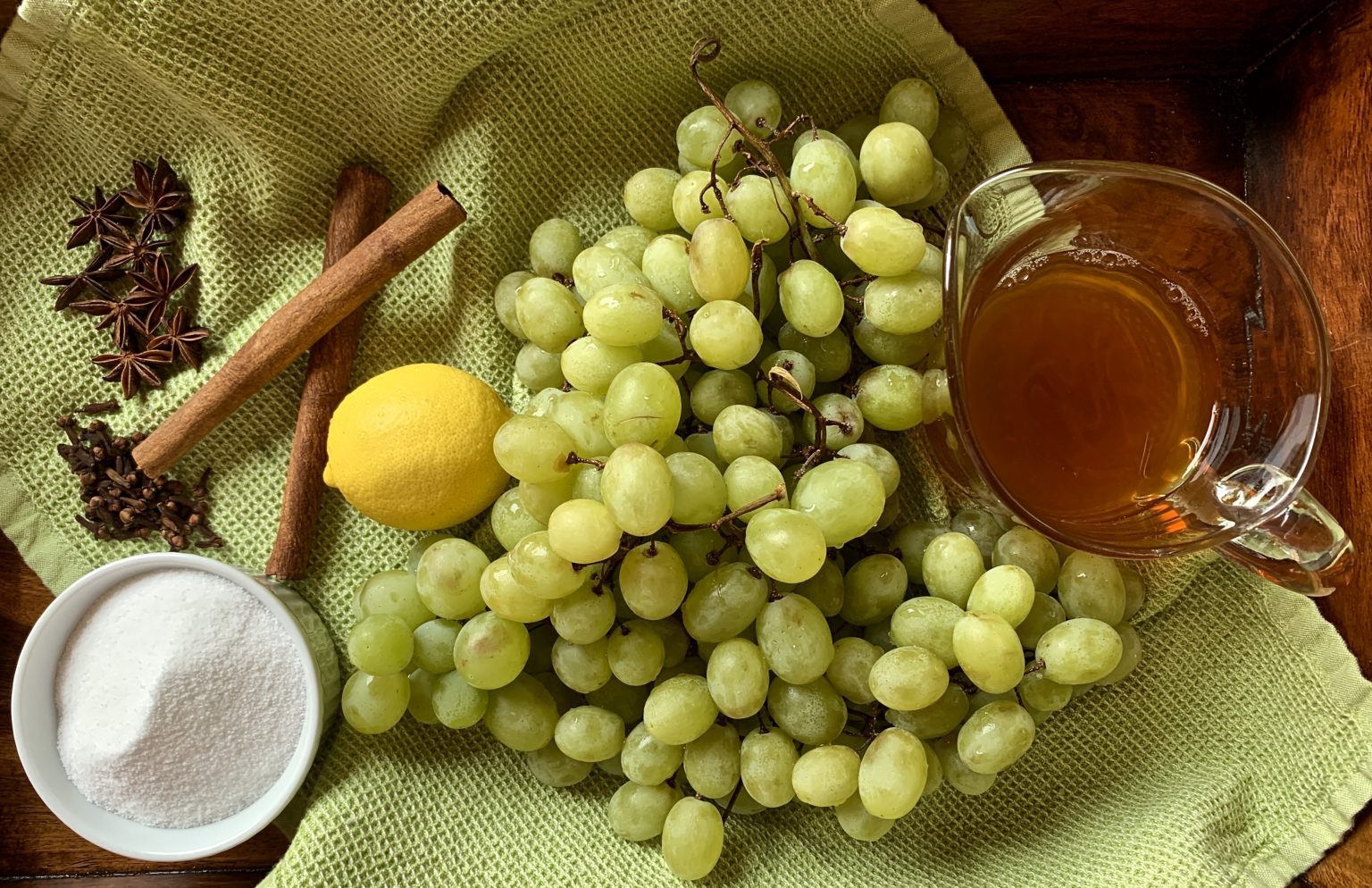 Spiced Grapes – Preserving Good Stock