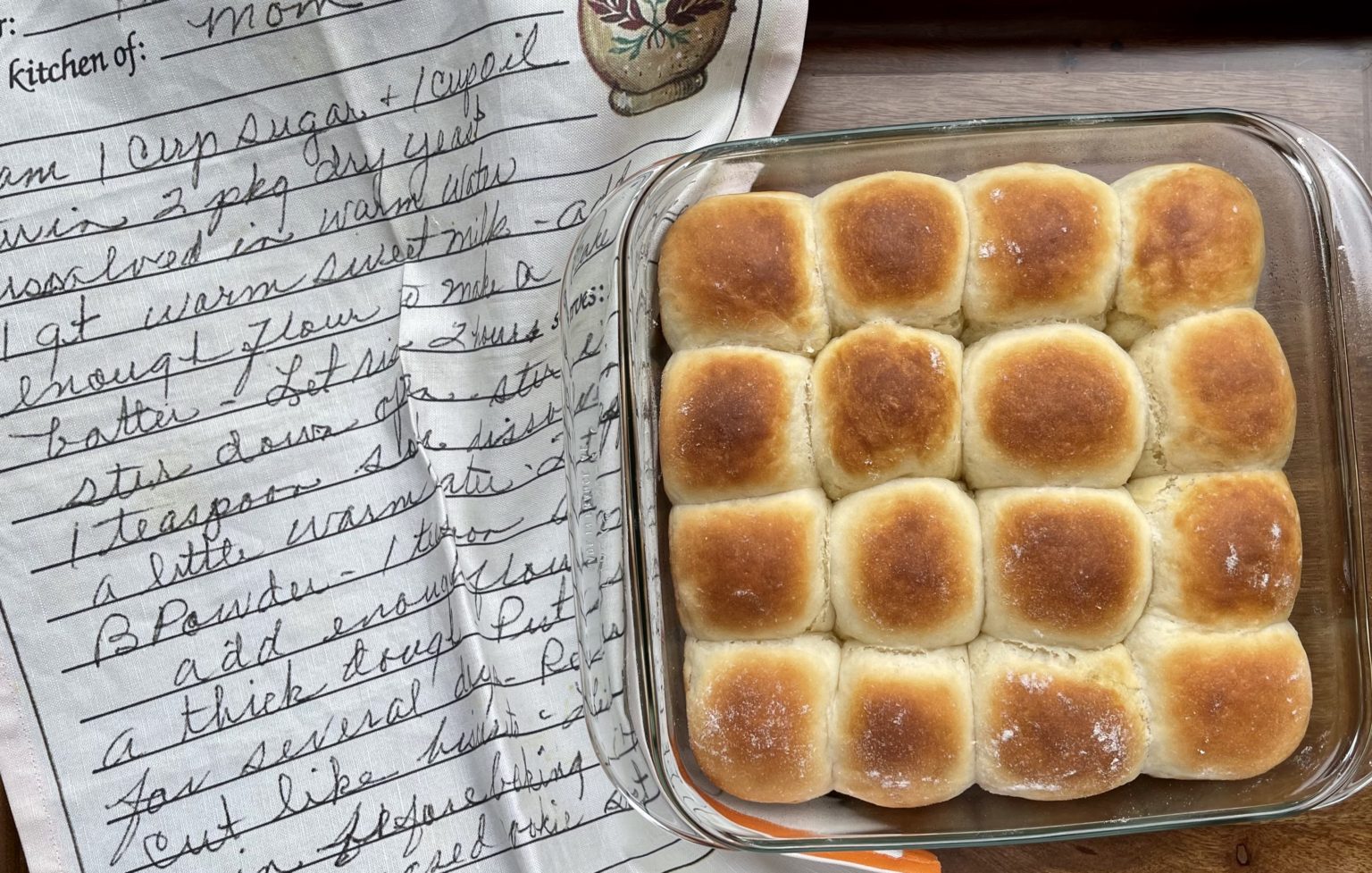 Mom’s Hot Rolls – Preserving Good Stock