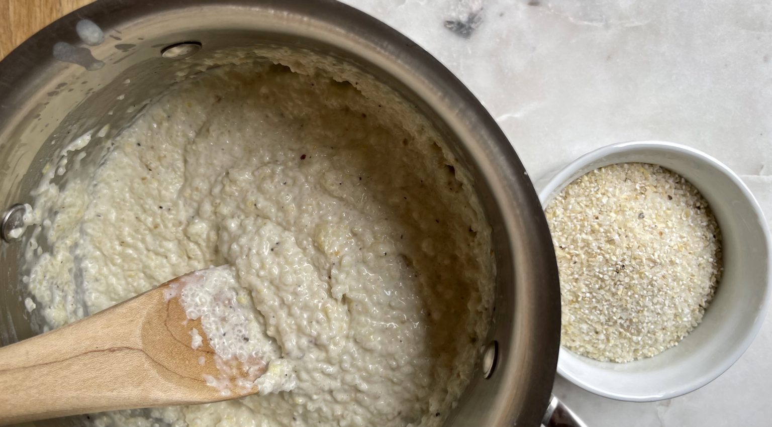 Creamy Southern Grits – Preserving Good Stock